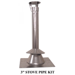 3" Stove Pipe Kit - Nu-Way Stove